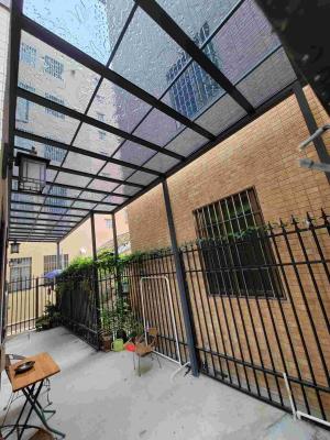 China Polycarbonate Waterproof Garden Canopy with Steel Frame - 5-Year Warranty, UV & Rust Resistant Outdoor Shelter for sale