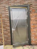 China Swing Aluminum Casement Doors with 2mm Thickness and Double Glazing - Powder Coated Weatherproof EPDM Seal for sale