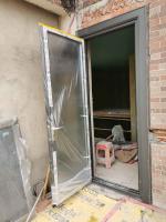 China Swing Aluminum Casement Doors with 2mm Thickness and Double Glazing - Powder Coated Weatherproof EPDM Seal for sale