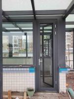 China Powder Coated Aluminum Casement Doors with 2mm Thickness and 5-Year Warranty for Residential and Commercial Use for sale