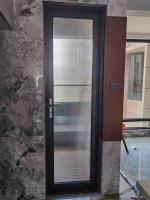China EPDM Seal Aluminum Casement Doors with 2mm Thickness and 5-Year Warranty - Powder Coated Double Glazed Swing Doors for sale