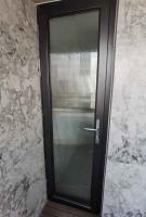 China EPDM Seal Aluminum Casement Doors with 2mm Thickness and 5-Year Warranty - Powder Coated Double Glazed Swing Doors for sale