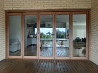 China WY-Tec Aluminum Folding Doors with 1.0-2.0mm Frame Thickness and 5-Year Warranty | Powder Coated Finish for sale