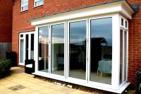 China WY-Tec Aluminum Folding Doors 1.0mm-2.0mm Thickness with 5-Year Warranty - Powder Coated Security Doors for sale