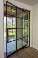 China WY-Tec Aluminium Pivot Entrance Doors with 5-Year Warranty and Thermal Insulation - Custom Sizes Available for sale