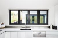 China WY-Tec Aluminum Bifold Windows with 5-Year Warranty - Soundproof Double Glazed High Security Design for sale