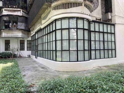 China High Security Aluminum French Doors 1.4mm-2.0mm Thickness with 5mm-12mm Tempered Glass and 5-Year Warranty for sale