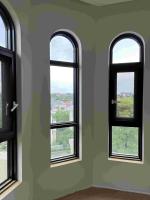 China High Security Aluminum French Doors 1.4mm-2.0mm Thickness with 5mm-12mm Tempered Glass and 5-Year Warranty for sale