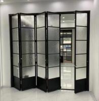 China Custom Aluminium French Doors with 1.4mm-2.0mm Frame & 5mm-12mm Tempered Glass - 5 Year Warranty for sale