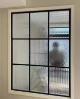 China High Security Aluminum French Doors 1.4mm-2.0mm Thickness with 5mm-12mm Tempered Glass and 5-Year Warranty for sale
