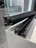 China Aluminum Casement Window 90 Degree Opening White Powder Coated Stainless Steel Mesh for sale
