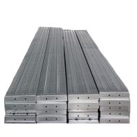 China Durable Scaffolding Steel Plank , Perforated Galvanized Steel Catwalk For Construction Access for sale