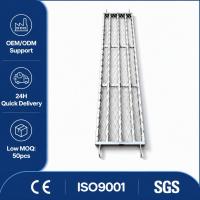China Durable Anti Slip Catwalk Metal Plank For Portal Frame Scaffolding Tower for sale