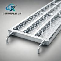 China Durable Anti Slip Catwalk Metal Plank For Portal Frame Scaffolding Tower for sale