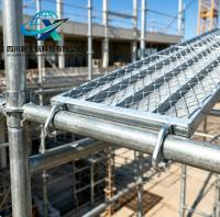 China Durable Anti Slip Catwalk Metal Plank For Portal Frame Scaffolding Tower for sale