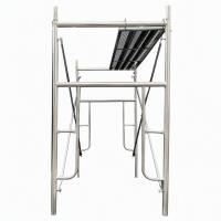 China HDG Q235 Steel Frame Scaffolding 1200x1930mm Heavy Duty Modular Scaffold EN 12810 for sale