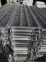 China Hotel / Villa Scaffolding Part Heavy Duty Scaffolding Metal Deck With Secure Hook Attachment for sale