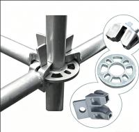 China Heavy Duty Galvanized Ringlock Ledger Brace OD48.3mm EN12810 Certified for sale