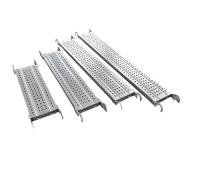 China Industrial Lightweight Metal Scaffolding Planks With Perforated Anti Slip Safety Deck for sale