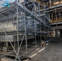 China Safety Perforated Scaffolding Metal Deck With Safe Connection Hook Hooks for sale
