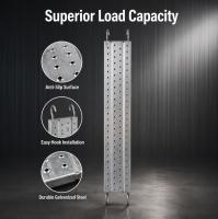 China Safety Perforated Scaffolding Metal Deck With Safe Connection Hook Hooks for sale