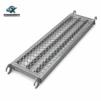 China EN1065 Scaffolding Part Industrial Scaffolding Walkboard With Perforated Working Surface for sale