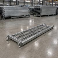 China EN1065 Scaffolding Part Industrial Scaffolding Walkboard With Perforated Working Surface for sale