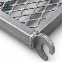 China EN1065 Scaffolding Part Industrial Scaffolding Walkboard With Perforated Working Surface for sale