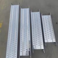 China Heavy Duty Steel Scaffolding Plank Quick Assembly With Pre Galvanized Surface for sale