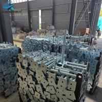 China Industrial Heavy Duty Galvanized Scaffolding Adjustable Base Jack With Stable Support for sale
