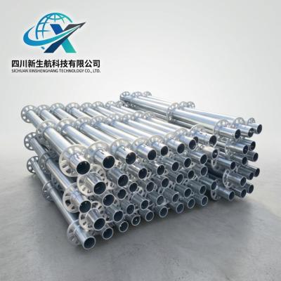 China Versatile Ringlock Diagonal Brace Swivel Clamps Q235 Steel Structural Stability for sale