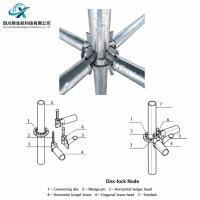 China Versatile Ringlock Diagonal Brace Swivel Clamps Q235 Steel Structural Stability for sale