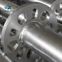 China Hot Dip Galvanized Q235 Ringlock Scaffolding Vertical Standard 48.3mm for sale