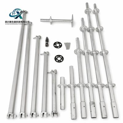 China Hot Dip Galvanized Ringlock Scaffolding Standard 48.3mm For Building Construction for sale