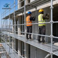 China HDG Steel Scaffold Plank 240mm Wide U Channel Walkway Platform Anti Slip for sale