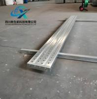 China 100% Recyclable Perforated Steel Scaffolding Plank With Anti Slip Punched Holes for sale