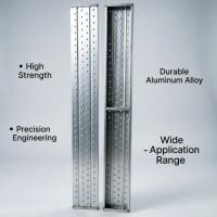China 100% Recyclable Perforated Steel Scaffolding Plank With Anti Slip Punched Holes for sale