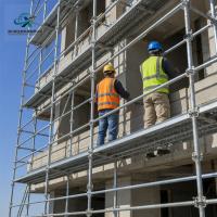 China Perforated Steel Scaffolding Part HDG Metal Scaffolding Planks For Construction Access for sale