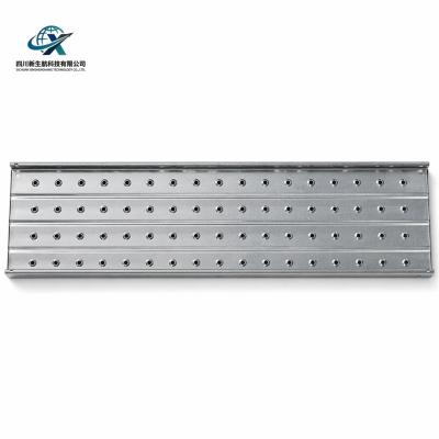 China Heavy Duty HDG Steel Scaffold Plank 3000mm U Channel 240mm Wide For Formwork for sale