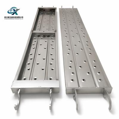 China Stable Industrial Perforated Metal Decking For Elevated Access Scaffolding for sale
