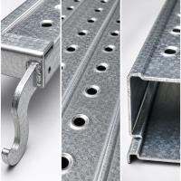 China Stable Industrial Perforated Metal Decking For Elevated Access Scaffolding for sale