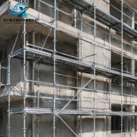 China Anti Slip Perforated Steel Scaffolding Plank Heavy Duty With Reinforced Ribs for sale