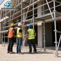 China Durable Complete Ringlock Scaffolding System Package With Ledgers Braces for sale