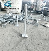China High Strength Galvanized Scaffold Screw Jack Base With Heavy Duty Support for sale