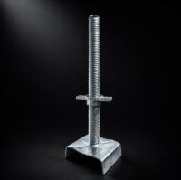 China Heavy Duty Steel Adjustable Scaffold Jack Base Plate With Construction Support for sale