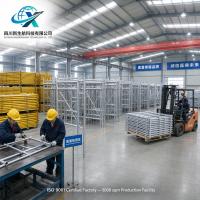 China Building Construction Galvanized H Frame Ladder Scaffold Set With Cross Brace for sale
