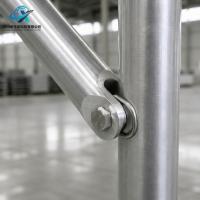 China Q235 Steel Anti Slip Scaffold Tower Walk Through Frame 1219x1700mm EN1065 Certified for sale