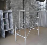 China HDG H Frame Walk Through Scaffold 1219x1700mm With Cross Brace EN1065 for sale