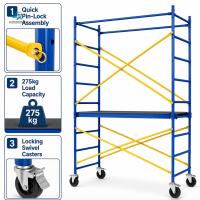 China Galvanized H Frame Walk Through Scaffold System With Durable Structure ODM OEM for sale