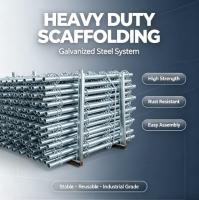 China Modular Ringlock Scaffolding Set Hot Dip Galvanized With High Load Capacity for sale
